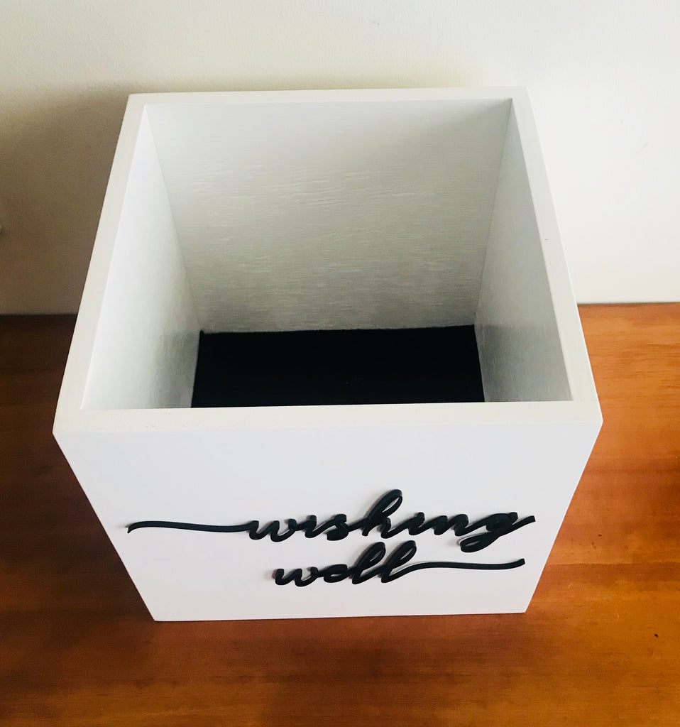 New Design 35cm Wishing Well Box – Kube Boxes